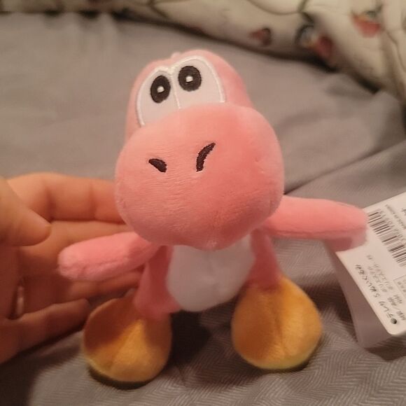 Nintendo | Toys | Super Mario Pink Yoshi New | Poshmark